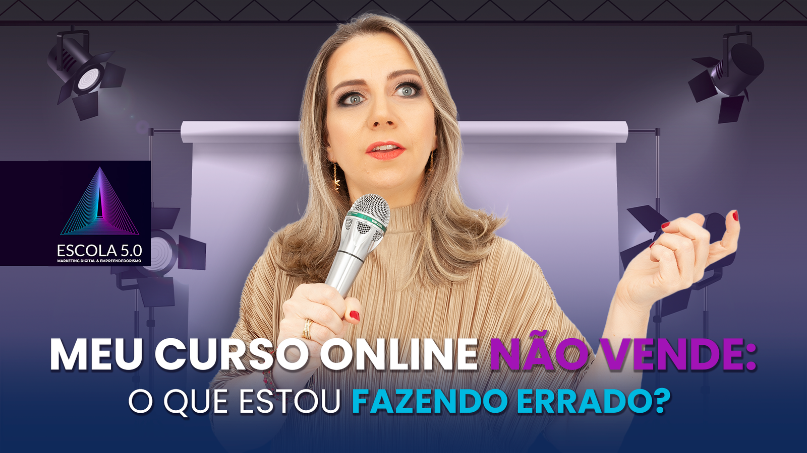 Meu Curso Online Não Vende: O Que Estou Fazendo Errado? - Profa Renata Correa